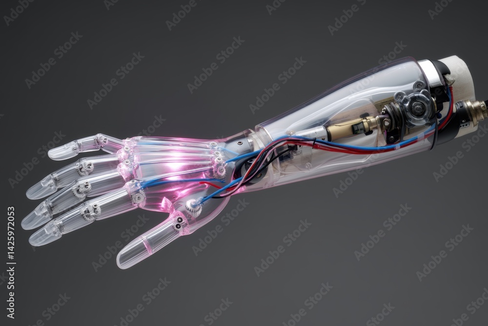 Innovative 3D printed prosthetic hand showcases advanced mechanical ...