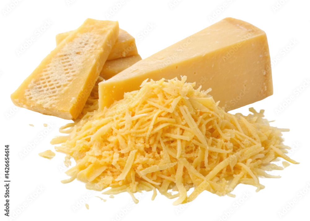 Grated cheese adds delightful texture and flavor to various dishes ...