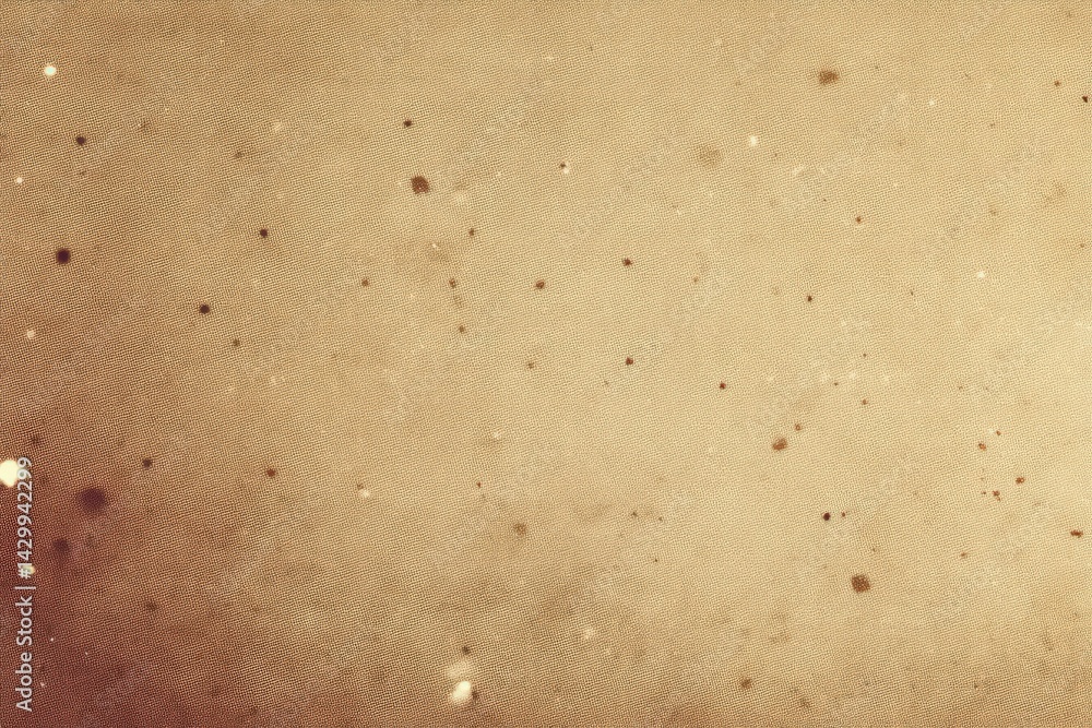 Vintage Film Grain Texture with Sepia Tones and Silver Halide Particles ...