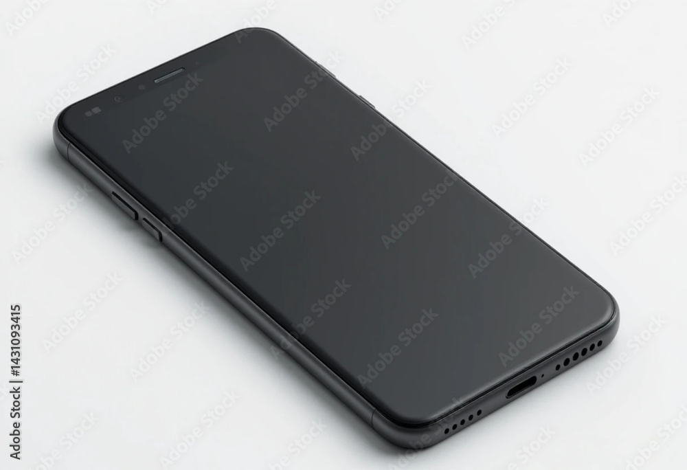 Realistic vector mockup phone for visual ui app demonstration. High ...