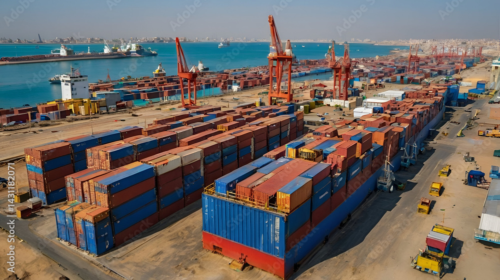 The Karachi Port transformed with robotic cranes, levitating containers ...