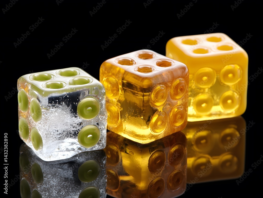 Generation Alpha food menu: 3D-Printed Ice Cubes – Shaped for slow-melt ...