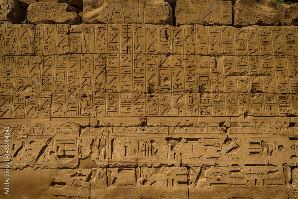 Ancient Egyptian cuneiform Egyptian text. Historical background of the ...