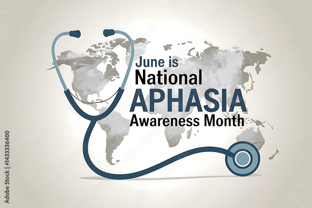 June is National Aphasia Awareness Month Global health initiative ...