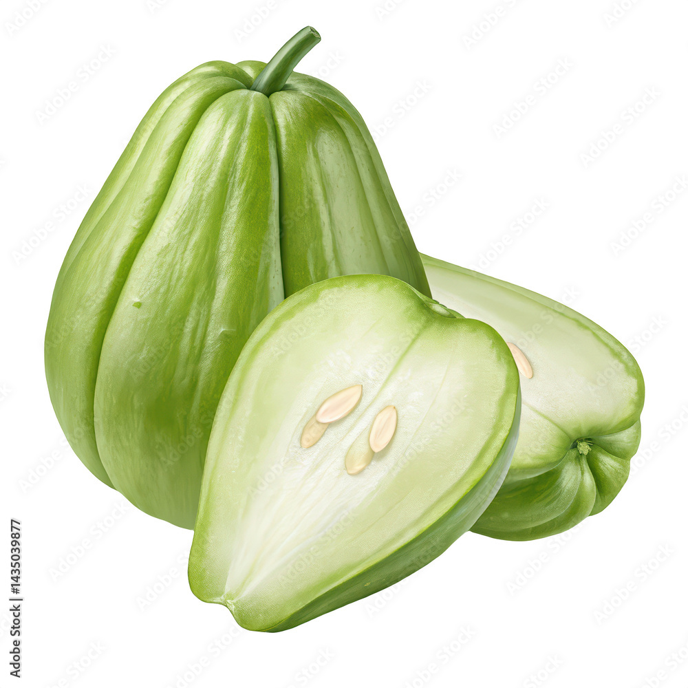 fresh chayote vegetable png Mexican cucumber png chayote squash png ...