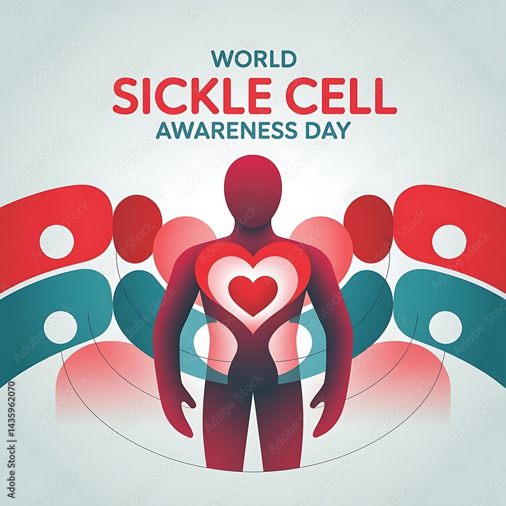world sickle cell awareness day Stock Illustration | Adobe Stock