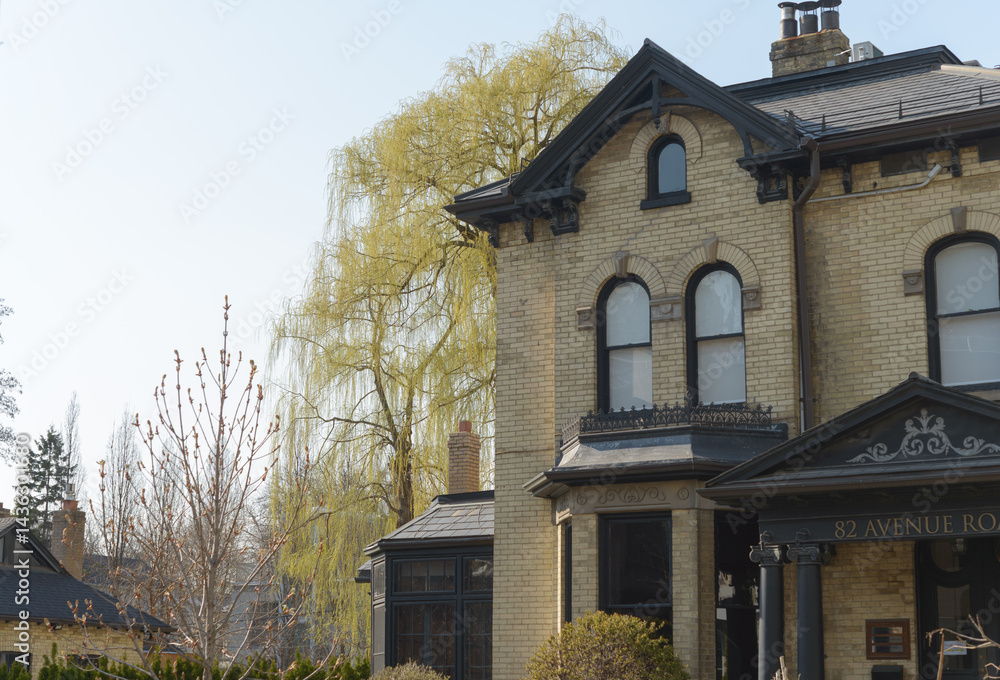 exterior building facade of 82 Avenue Road, also known as the George ...