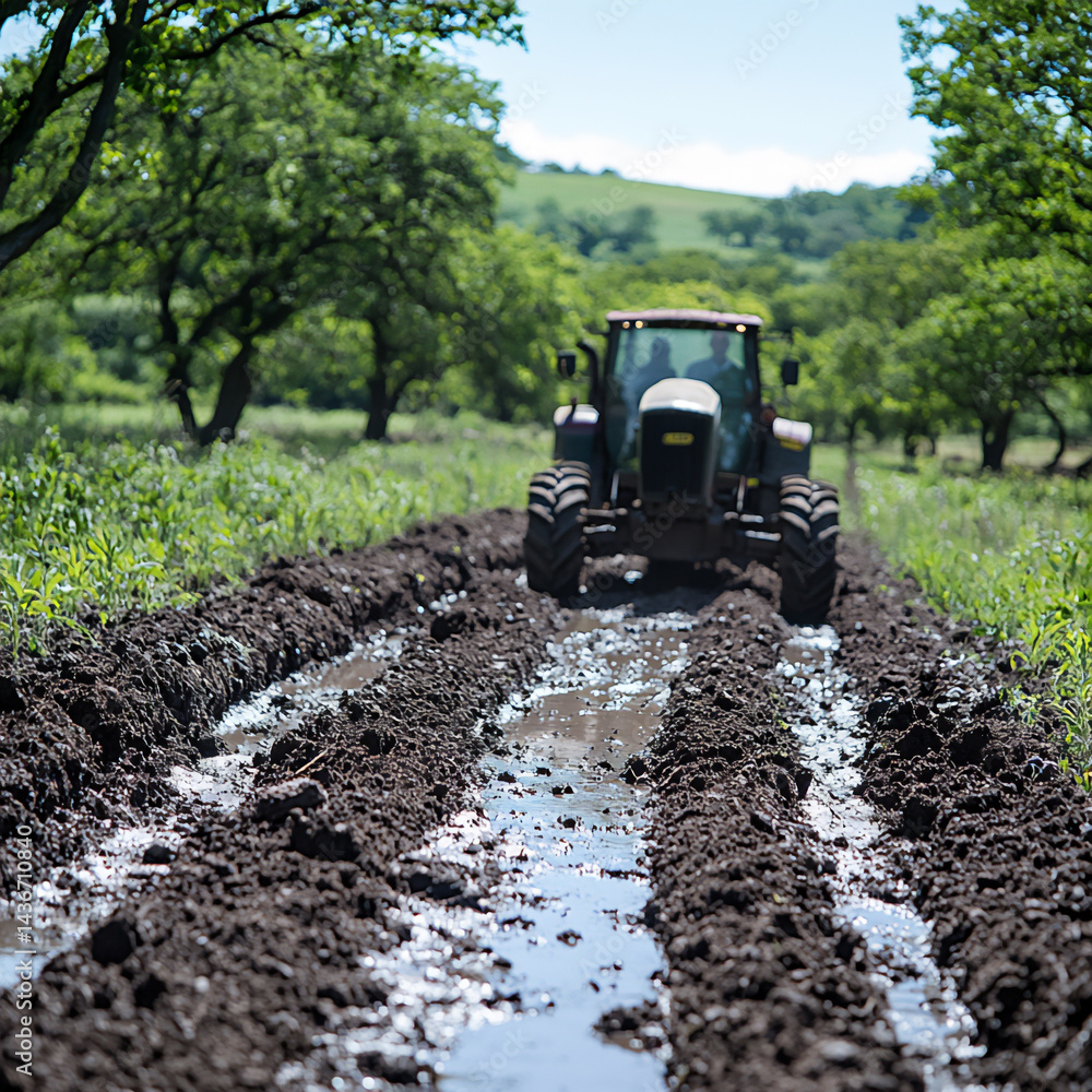 no-till farming: preserving soil structure and reducing erosion Stock ...