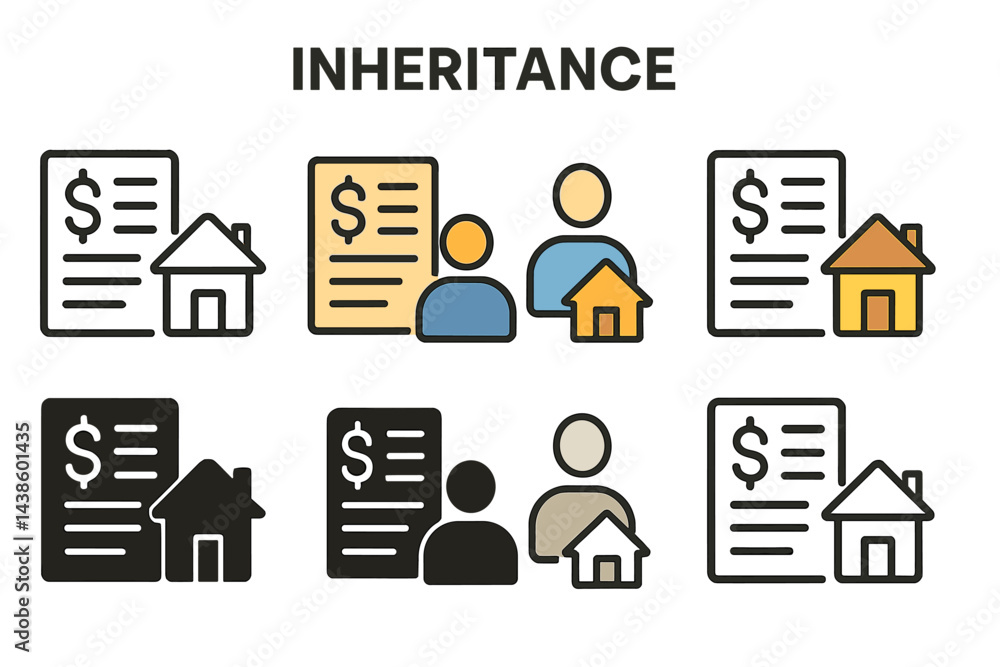 Understanding inheritance concepts through symbols of home, money, and ...