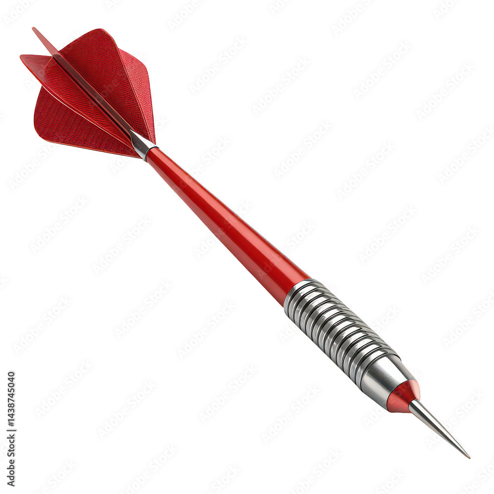 Photo Stock Red arrow isolated on white background png directional ...