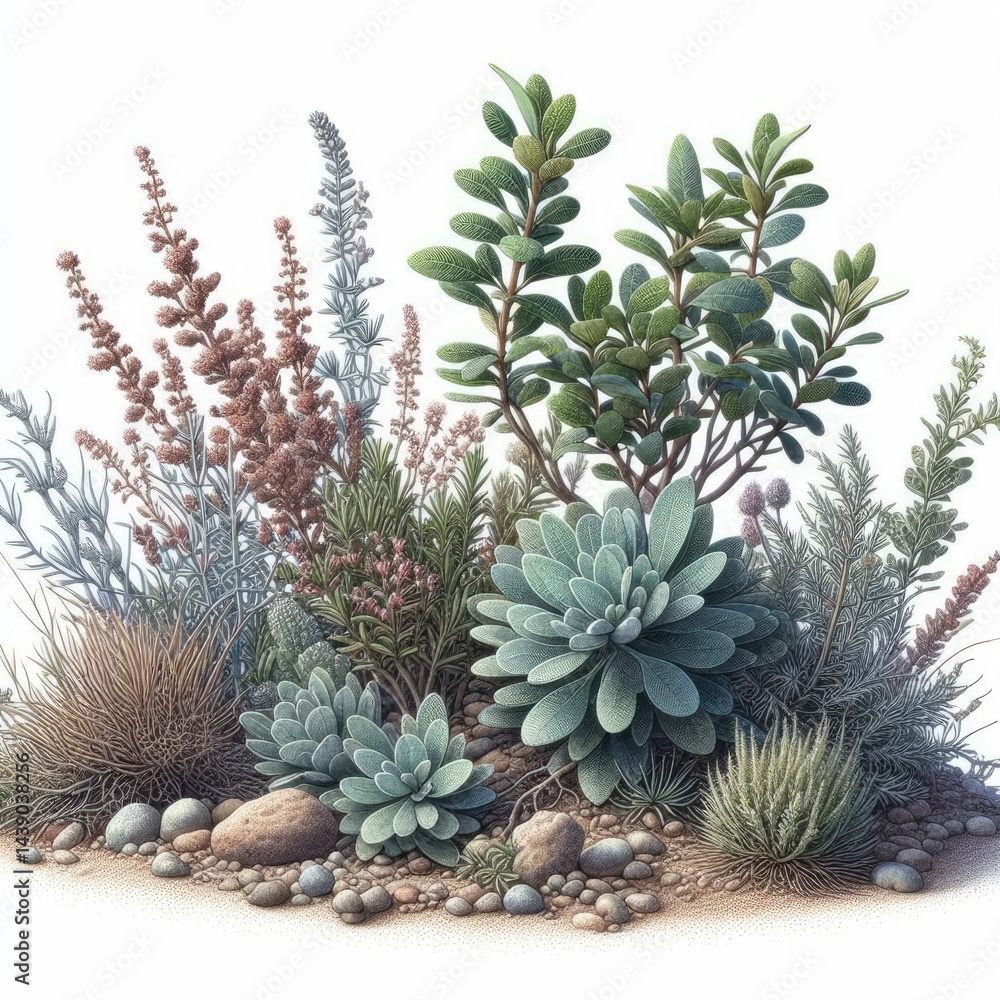 Shrubs: Many woody shrubs are well-adapted to desert environments with ...