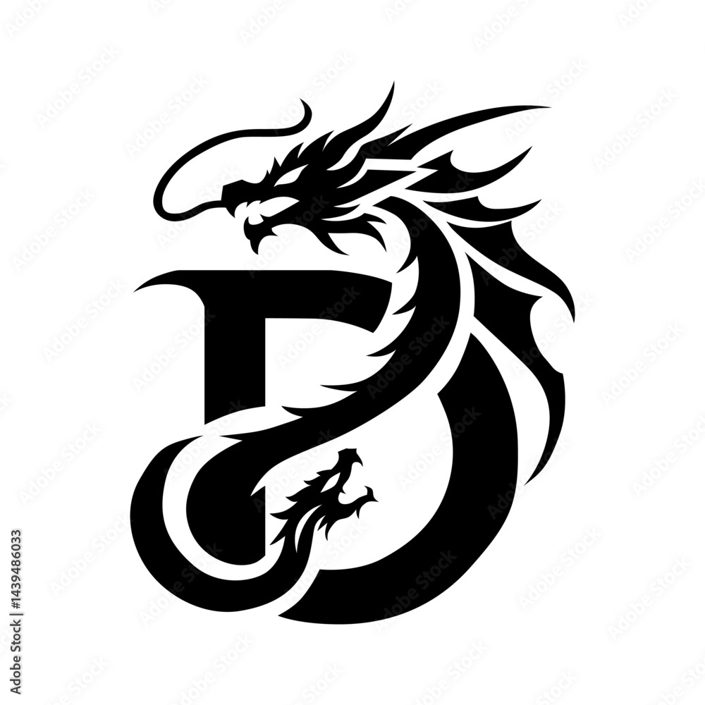 Dungeons & Dragons Logo Stock Vector | Adobe Stock