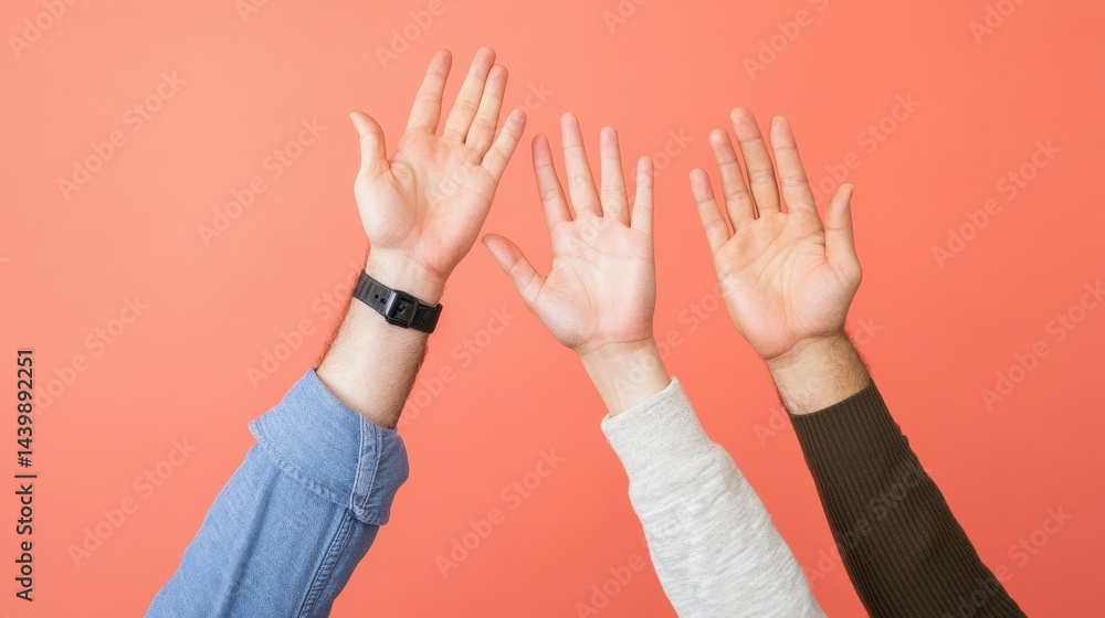 Stock-Illustration „Colleagues Waving Goodbye in a Joyful Farewell ...