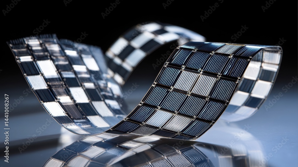 Flexible perovskite solar module demonstrates innovative renewable ...