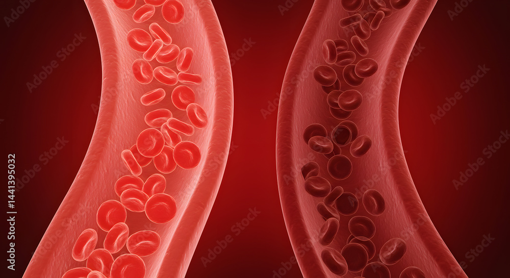 Comparative Analysis of Blood Flow in Healthy and Blocked Arteries: A ...