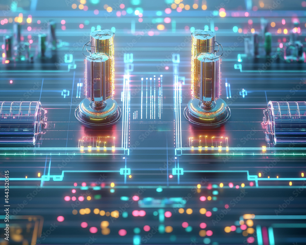 Digital twin virtual simulation. Smart manufacturing real-time modeling ...