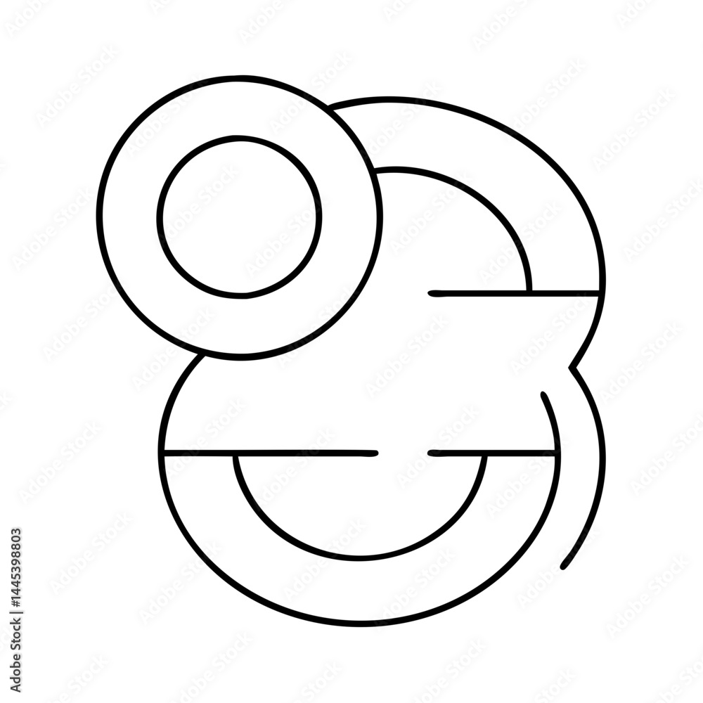 Vector de Stock figma icon, figma line art - simple line art of figma, perfect for figma logos ...