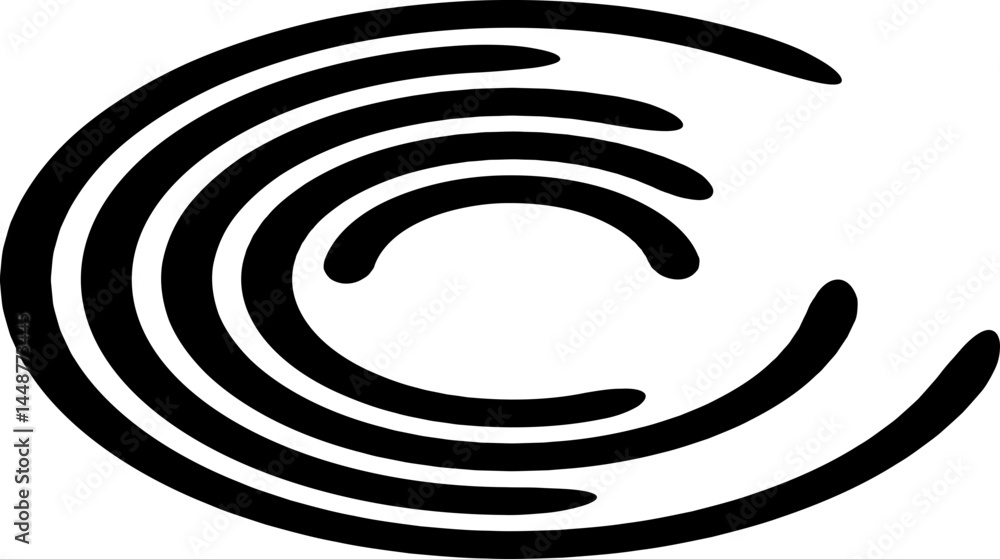 Speed lines icon of fast motion symbols. Comic and manga books speed ...