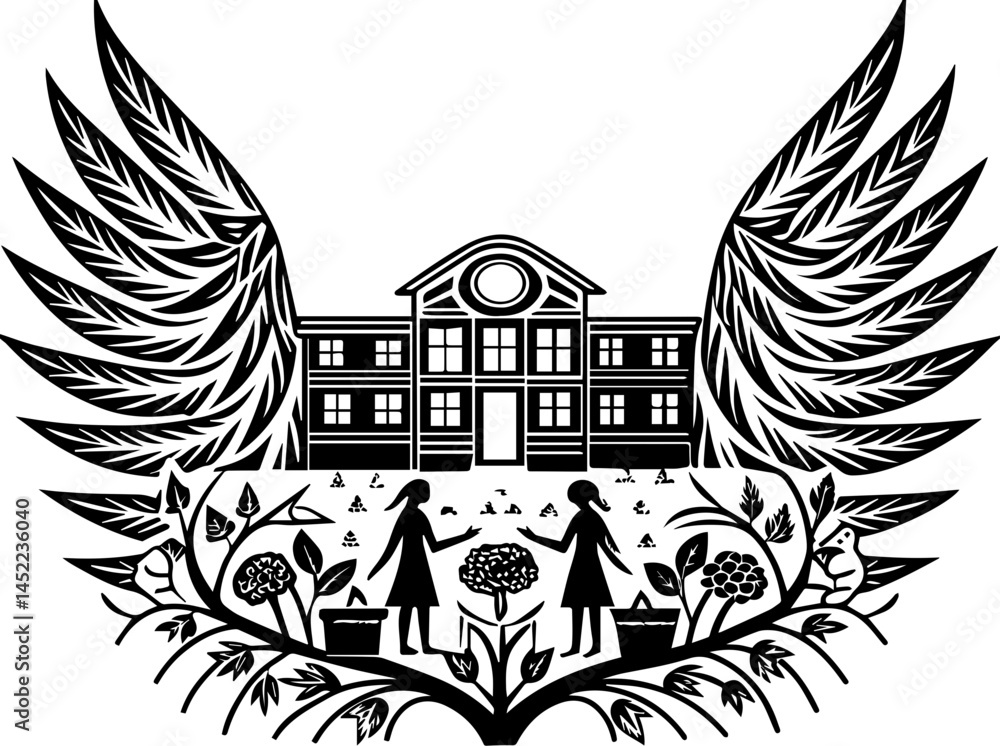 SVG visuals promoting environmental awareness and sustainable living ...