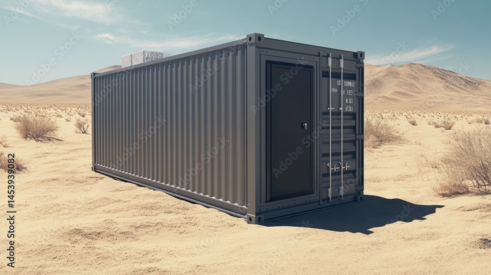 Modular nuclear microreactor housed in a shipping container for remote ...
