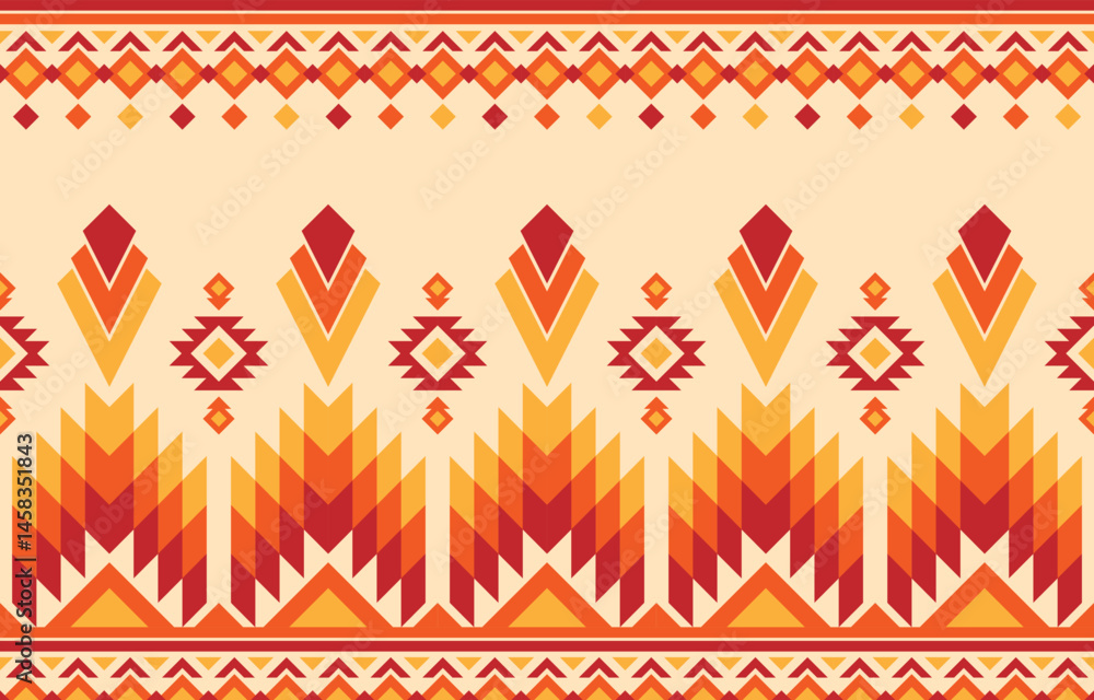 Native american pattern. Design for Embroidery, Indigenous, ethnic ...