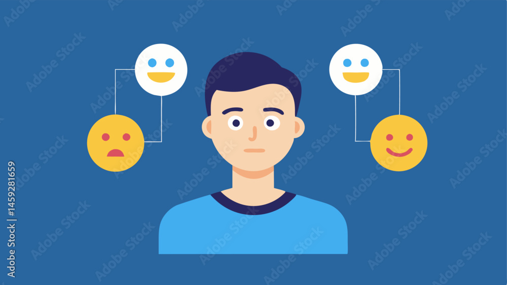 Emotion Detector A facial recognition caricature analyzing faces in ...