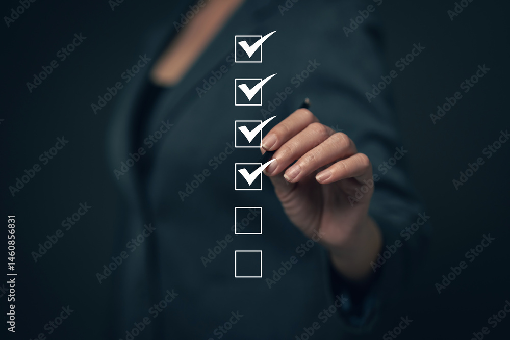 Reviewing and completing online survey forms document management system ...