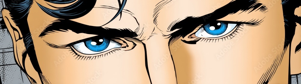 Emotionally Charged Vintage Comic Panel Featuring Dramatic Style and ...
