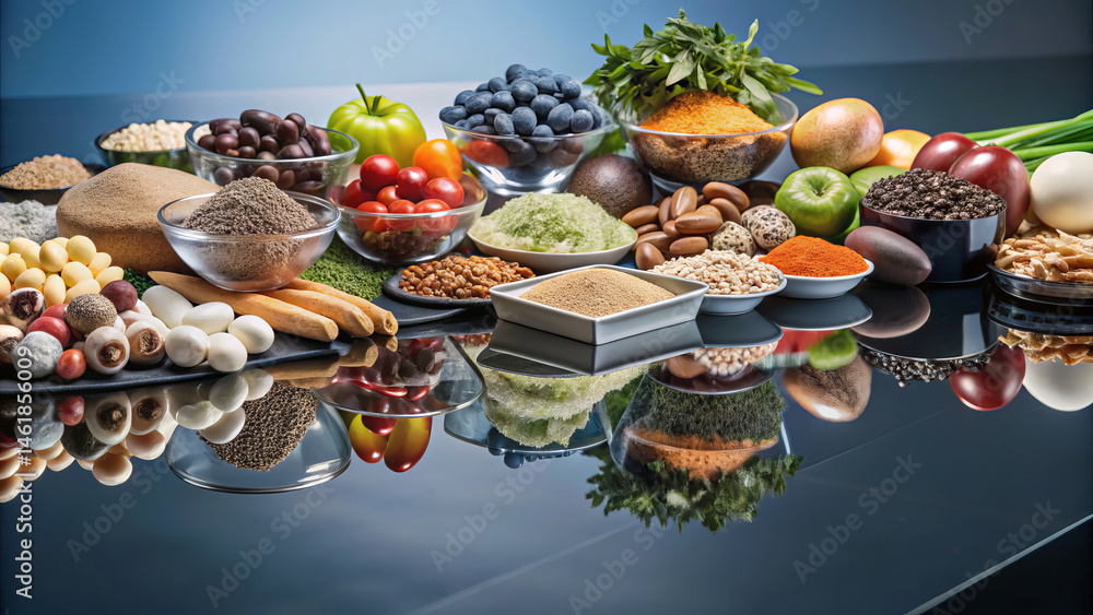 DASH diet : Fruits, vegetables, whole grains, lean proteins, low-fat ...
