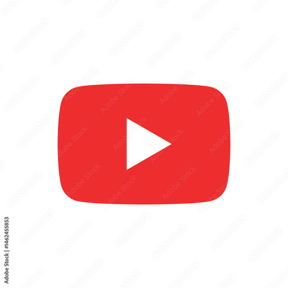 YouTube Icon Logo, YT App Vector, Editable SVG, PNG, Transparent ...