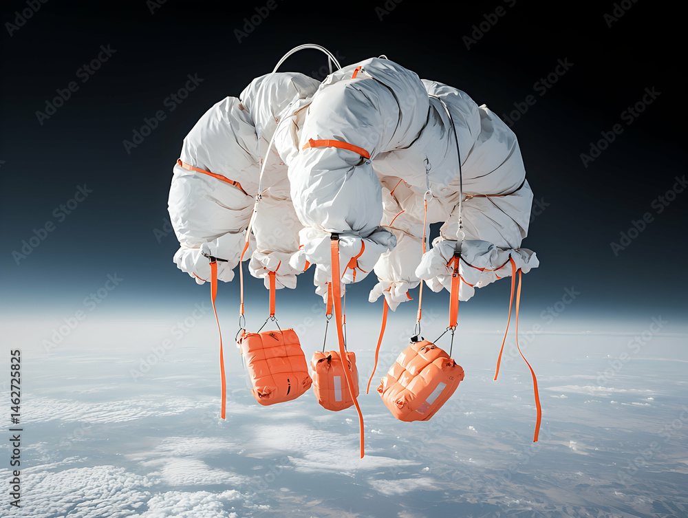 High-altitude atmospheric research platform with multiple buoyant ...