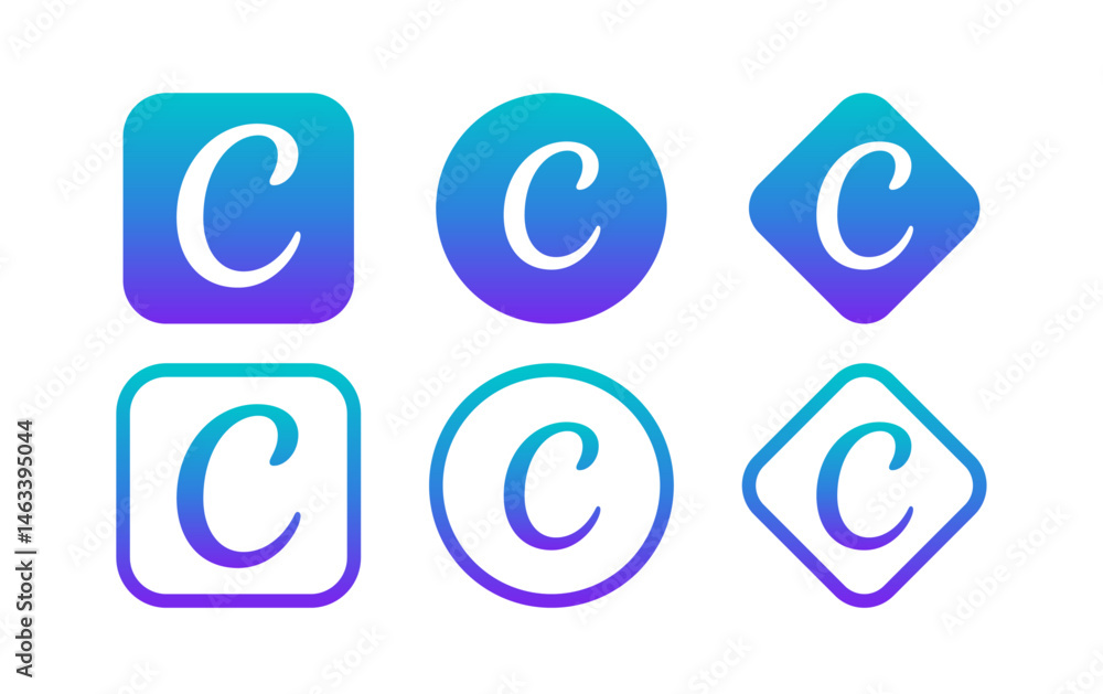 Vector de Stock Canva logo icon logo PNG and vector. Canva logo ...