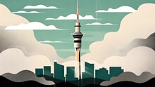 Auckland New Zealand Travel Poster Free Stock Photo - Public Domain ...