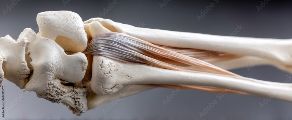 Anatomy of the ankle and lower leg Stock Photo | Adobe Stock