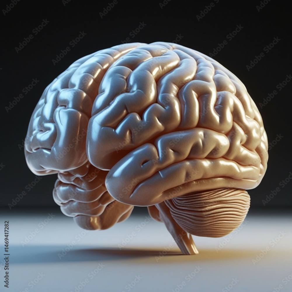 Understanding the Human Brain and Its Functions Stock Illustration ...