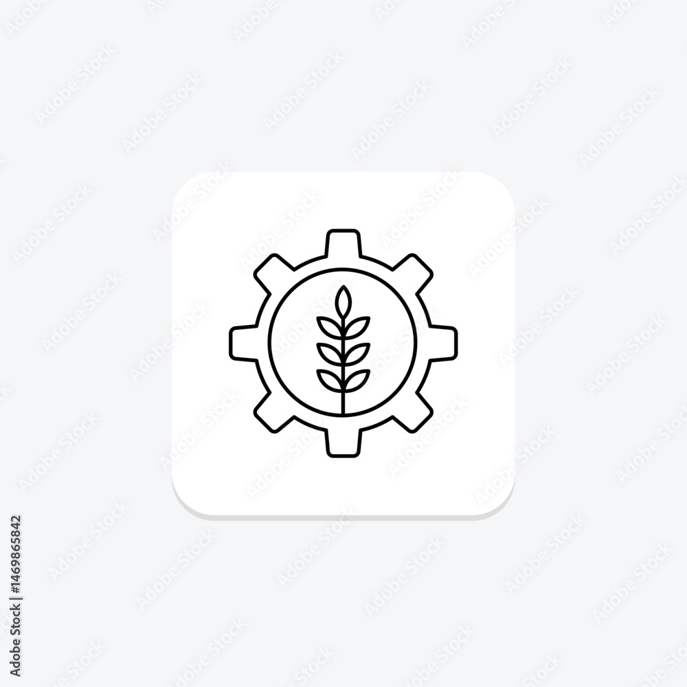 Agronomy Setup, vector, pixel perfect, illustrator file Stock Vector ...