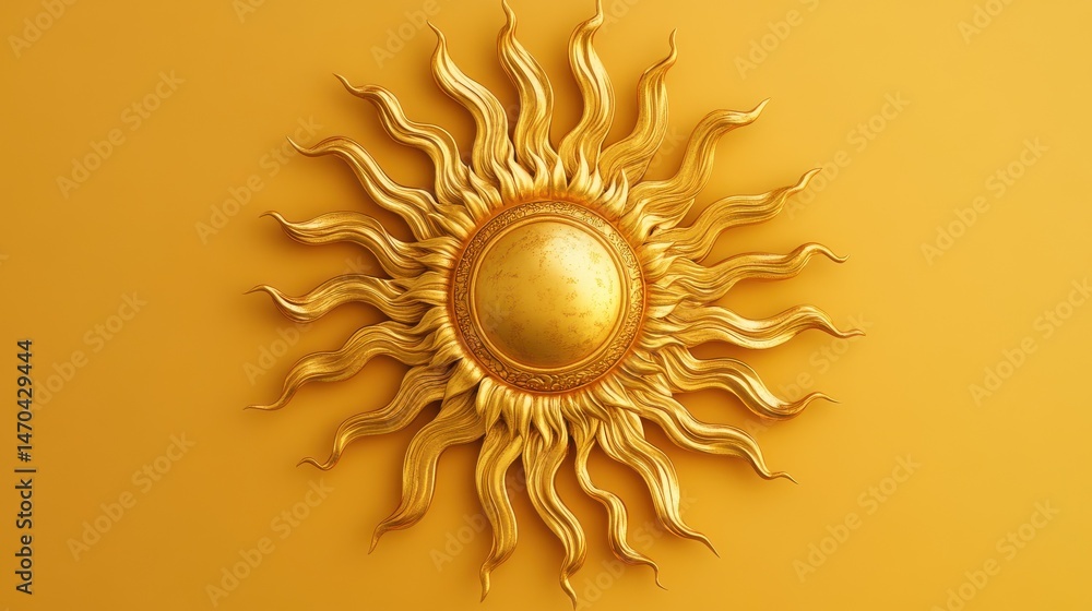 Golden Sun for Sinhala and Tamil New Year - Traditional Sinhala Aluth ...