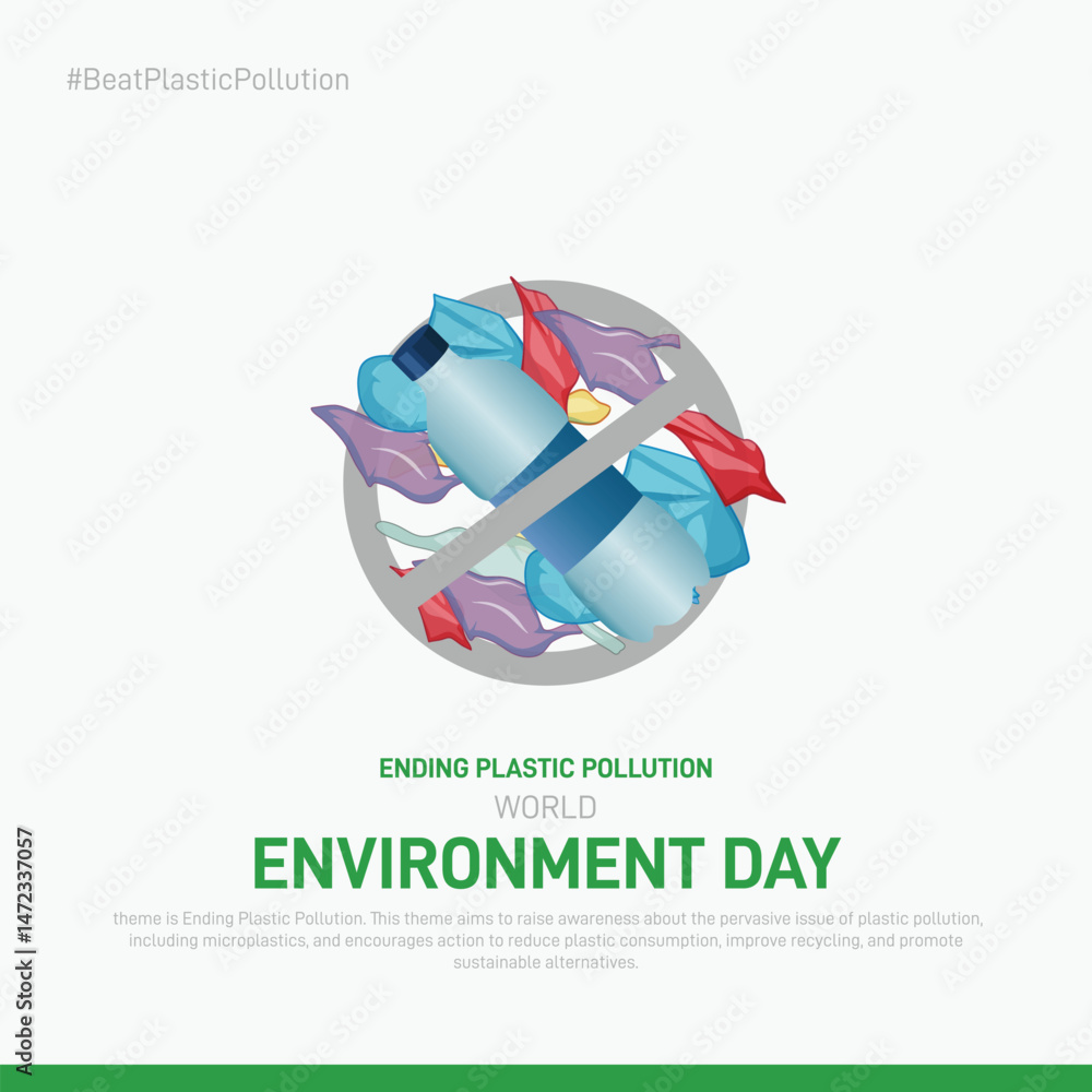 world environment day 2025. world environment day creative poster ...