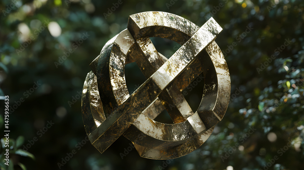 3d golden hebrew letter gimel. [Verdant Mechanica] | Thornlink Axis ...