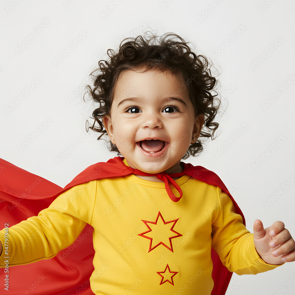 baby super hero Stock Photo | Adobe Stock