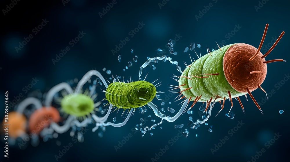 Parasite lifecycle infographic Stock Illustration | Adobe Stock
