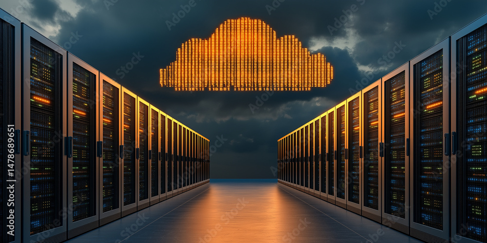 Cloud computing data centers transforming businesses through digital ...