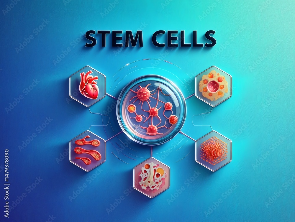 Unlocking the Potential of Stem Cells A Visual Exploration of Cellular ...