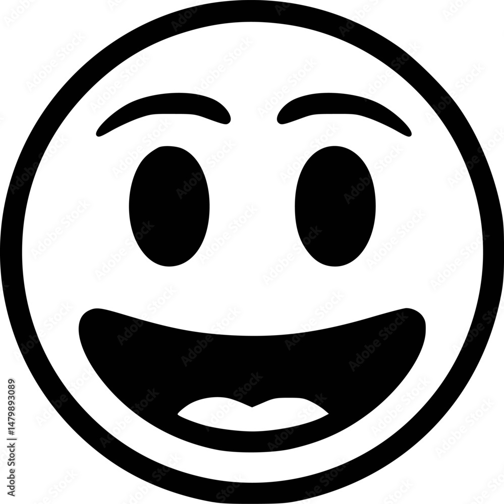 Vektor Smiley Face Digital Download SVG PNG JPG dxf ai pdf Happy Face ...