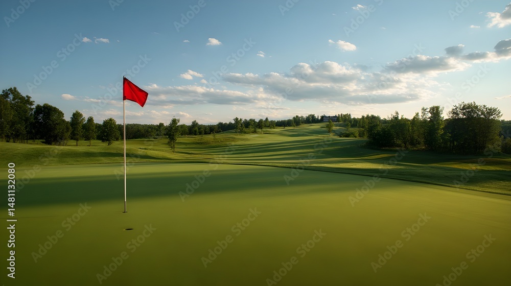Master Precision Golf Play on Manicured Greens Featuring Challenging ...