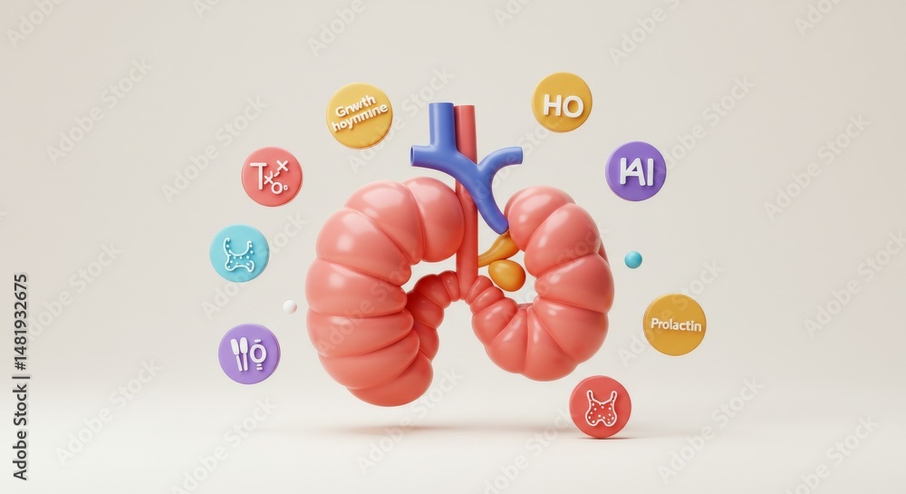 Understanding the Human Endocrine System: A 3D Visual Guide to Hormone ...