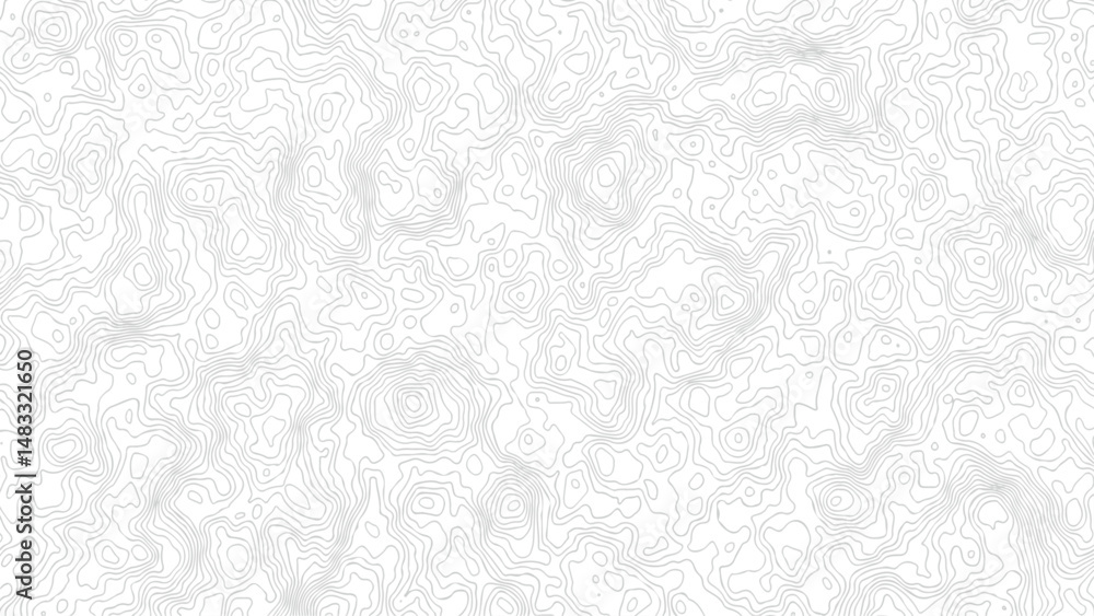 topography white background and black line wireframe isoline location ...