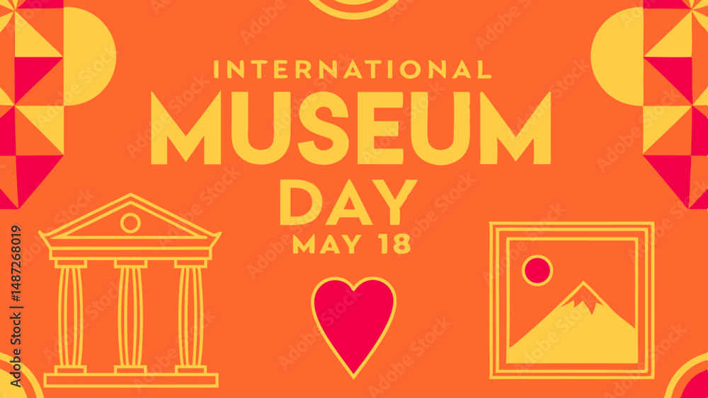 International Museum Day May 18 Events and Activities Guide Stock ...