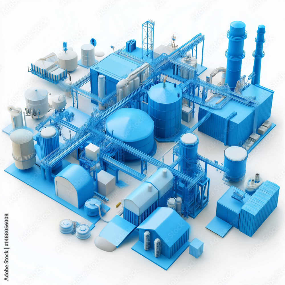 Ilustración de Stock Value chain supply chain strategy. Logistics ...