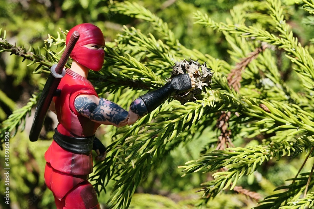 Foto de Stock GI JOE action figure of female martial arts specialist ...